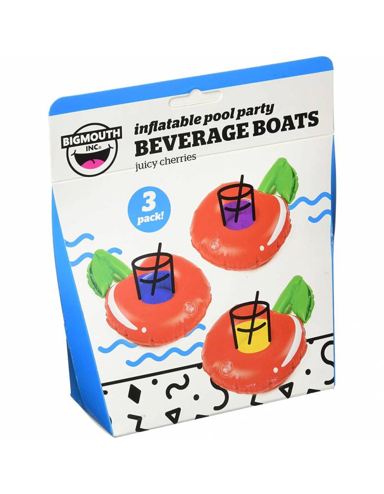 BigMouth Juicy Cherry Inflatable Cupholder - M2 Home