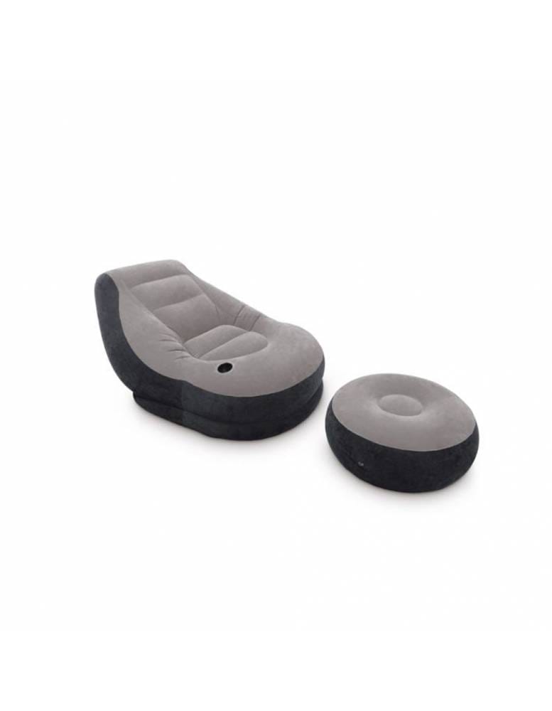 Intex inflatable ultra lounge with ottoman 68564 - M2 Home