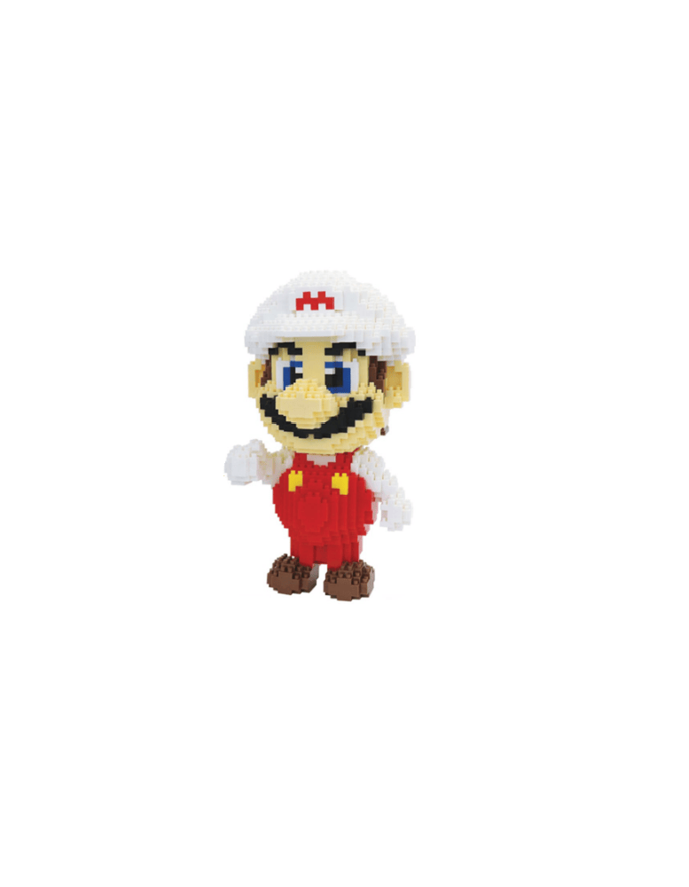 Magic Block Big Size 8602 Super Mario WHT4550pcs - M2 Home