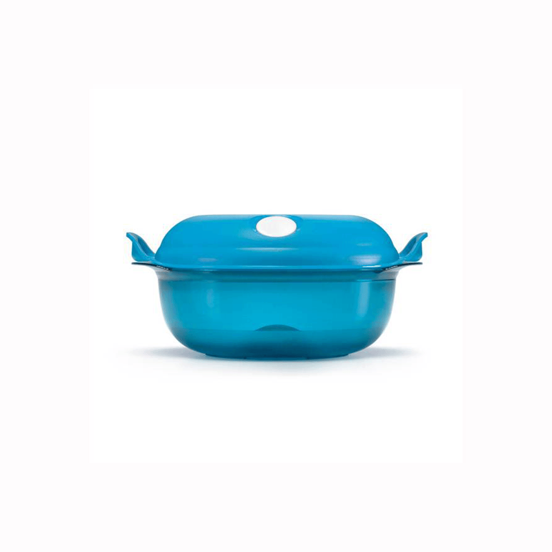 Tupperware Heat N Serve Round 1.5L - Peacock - M2 Home